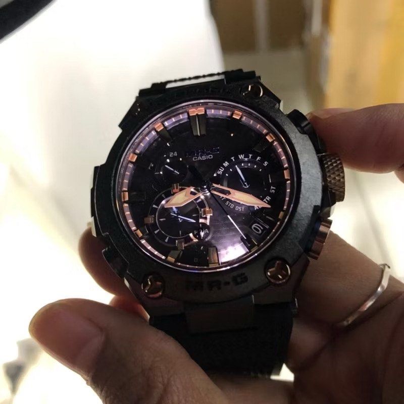 Casio G-Shock X Kachi-Iro Titanium Dark Navy Samurai Themed MRG-B2000R ...
