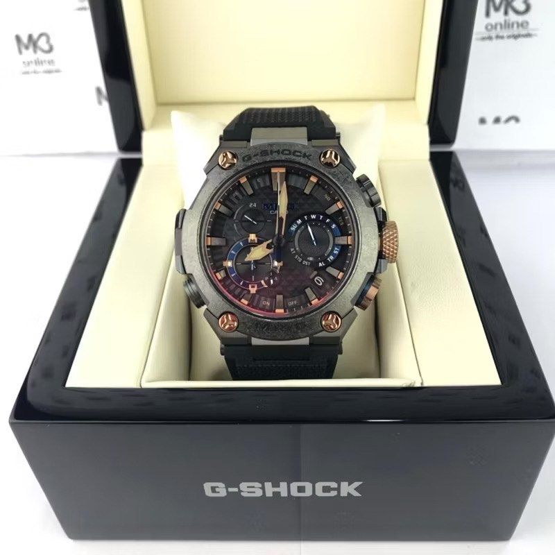 Casio G-Shock X Kachi-Iro Titanium Dark Navy Samurai Themed MRG-B2000R ...