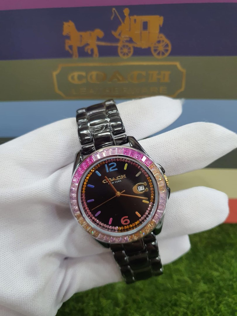 Coach Greyson Watch, Luxury, Watches on Carousell