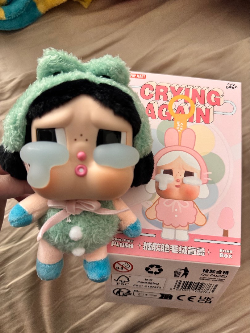 CRYBABY CRYING AGAIN PLUSH WHAT A FROG, Hobbies & Toys, Toys & Games on ...