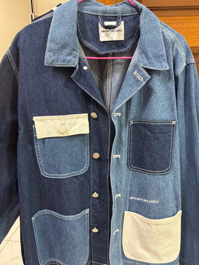 Denim Jacket - MKI MIYUKI ZOKU, Men's Fashion, Coats, Jackets and Outerwear on Carousell
