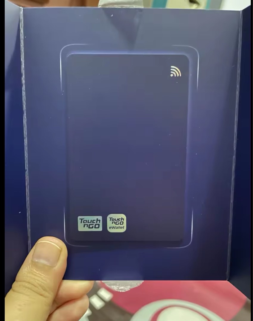 (Free Mailing) Enhanced Touch 'n Go Card Silver Navy Blue Limited ...