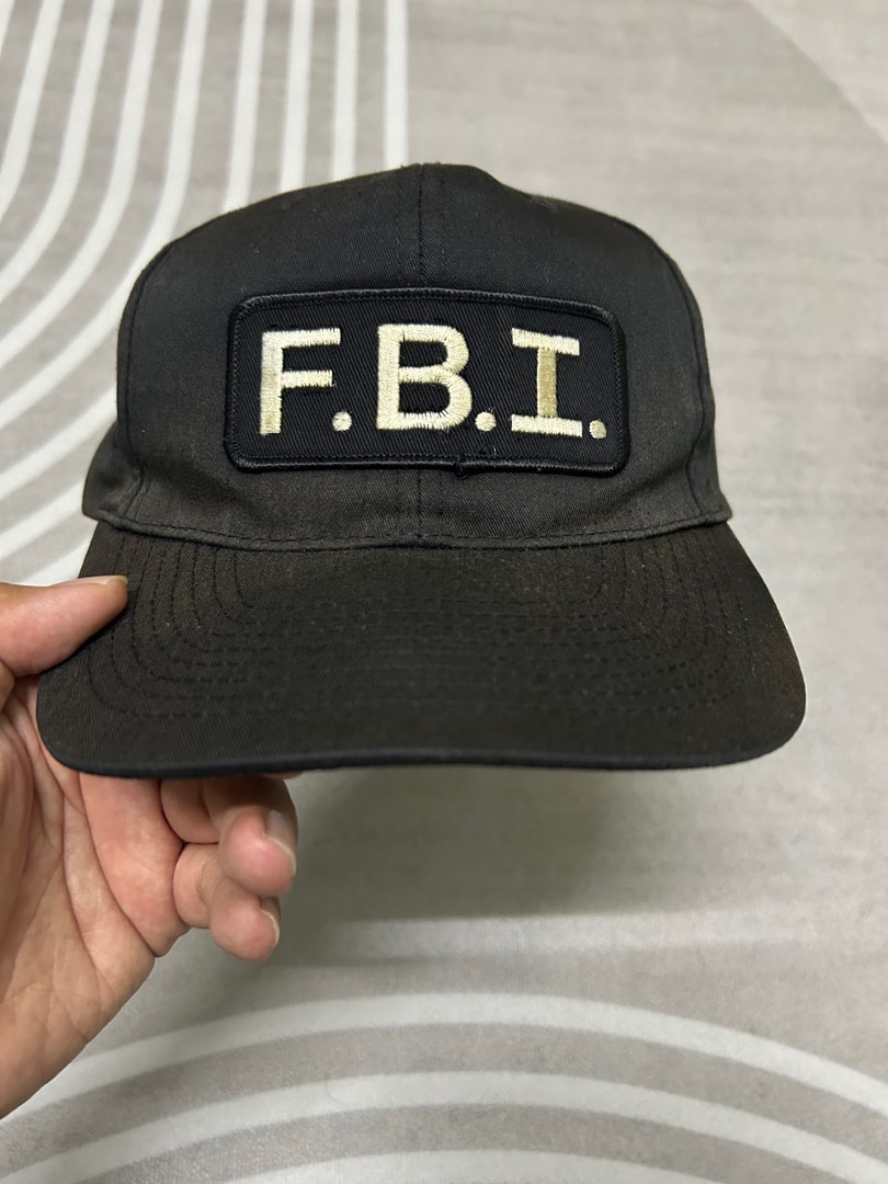 FBI cap, Men's Fashion, Watches & Accessories, Cap & Hats on Carousell