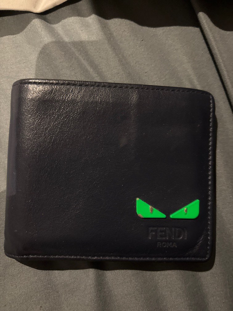 Fendi monster eye bifold wallet, Men's Fashion, Watches & Accessories ...