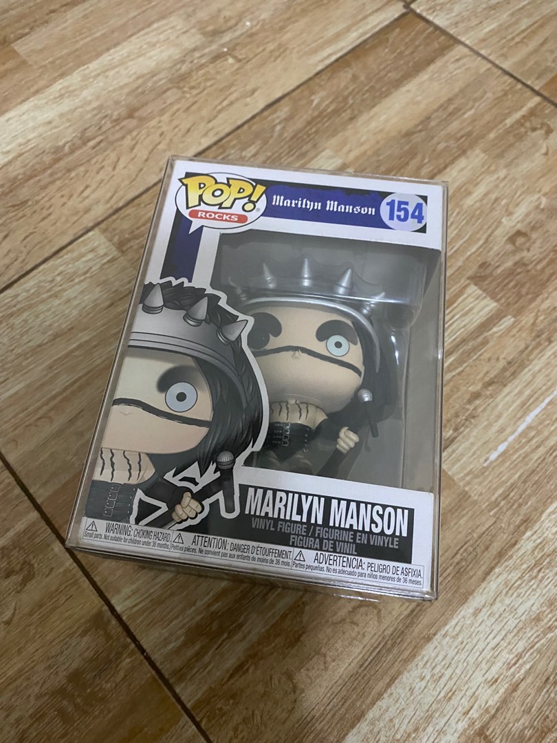 funko pop rock marilyn manson, Hobbies & Toys, Toys & Games on Carousell