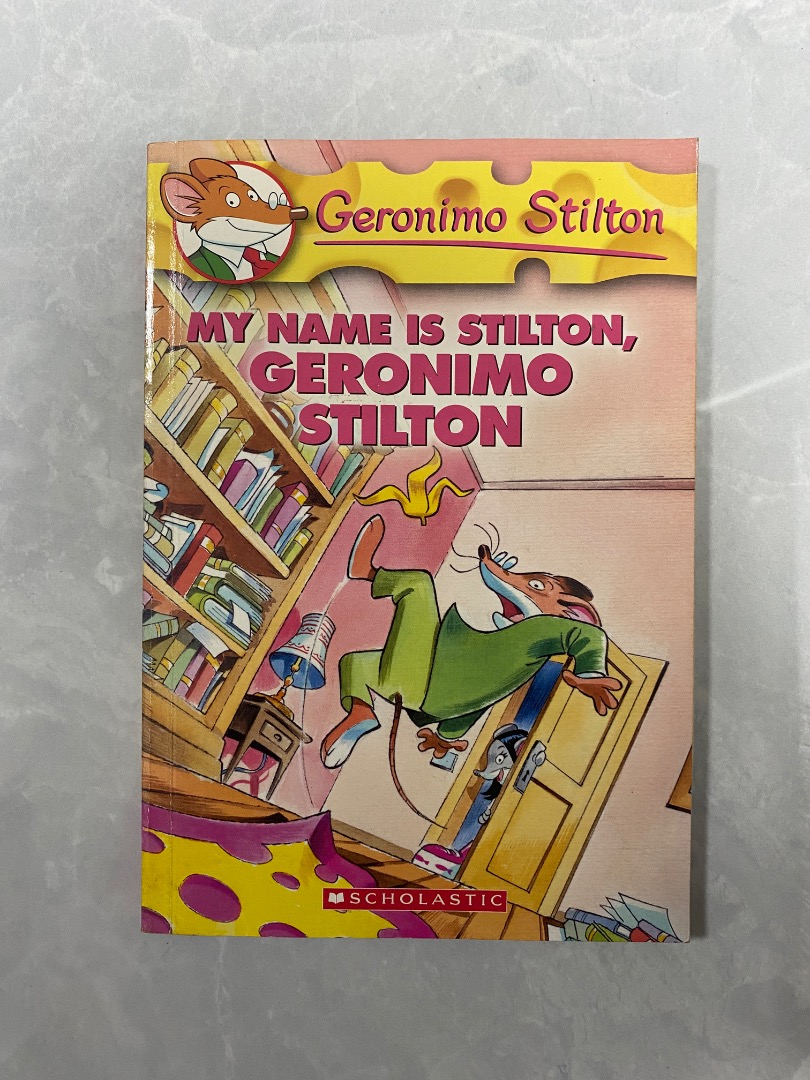 Geronimo Stilton - My name is Stilton Geronimo Stilton, Hobbies & Toys ...