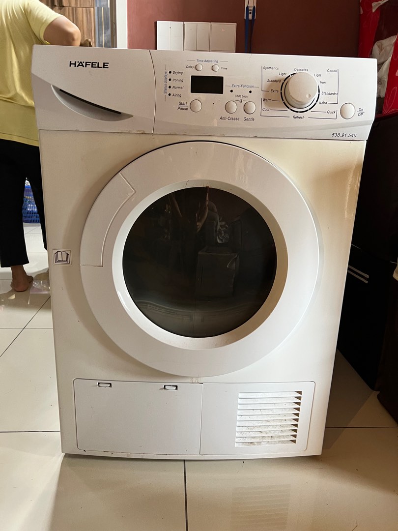 Hafele Dryer 8KG, TV & Home Appliances, Washing Machines and Dryers on ...