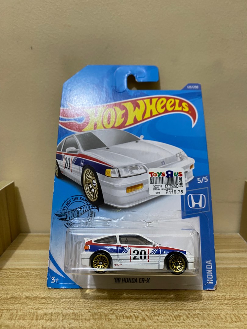 HOT WHEELS 88 HONDA CRX, Hobbies & Toys, Toys & Games on Carousell