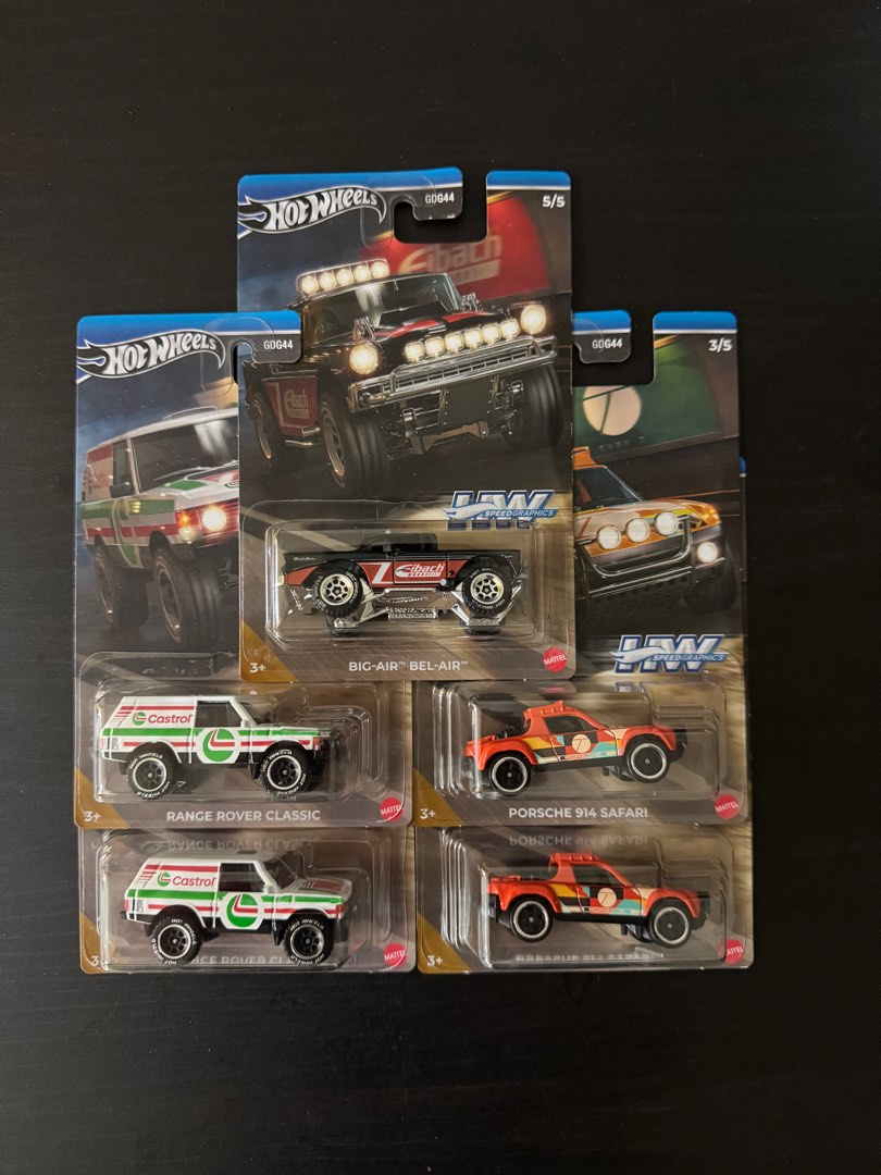 Hot Wheels Speed Graphics 2024, Hobbies & Toys, Toys & Games on Carousell