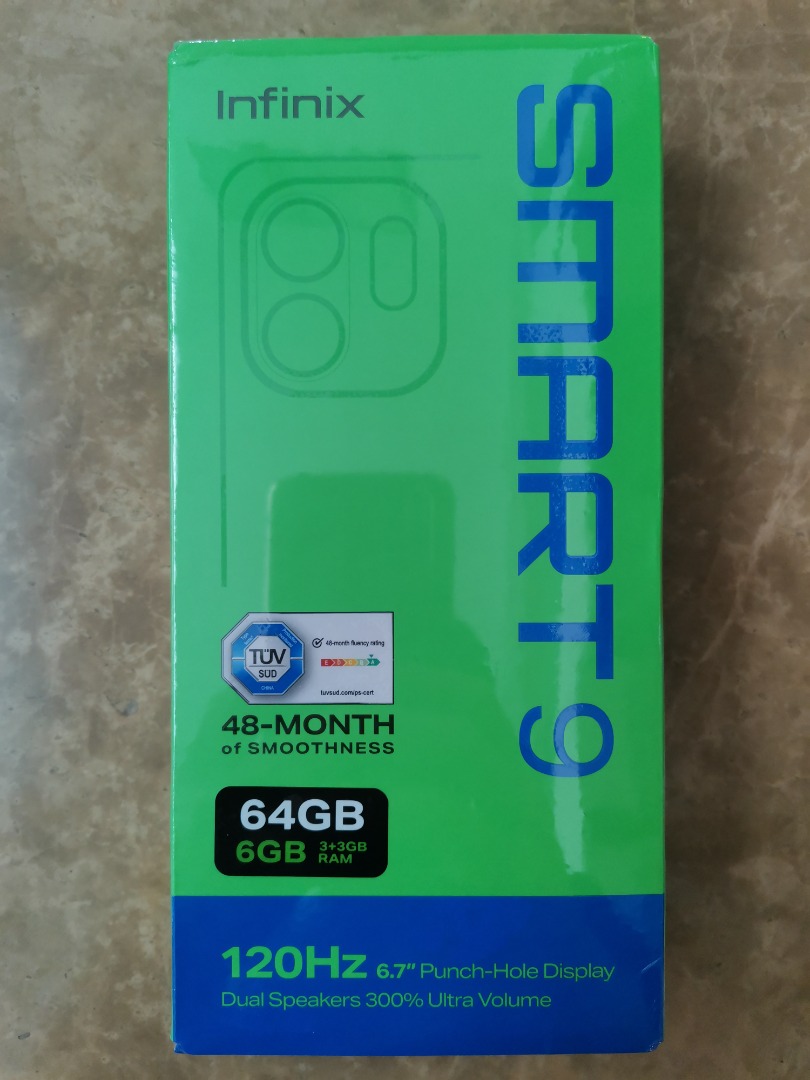 Infinix Smart 9 Metallic Black 64GB, Mobile Phones & Gadgets, Mobile ...