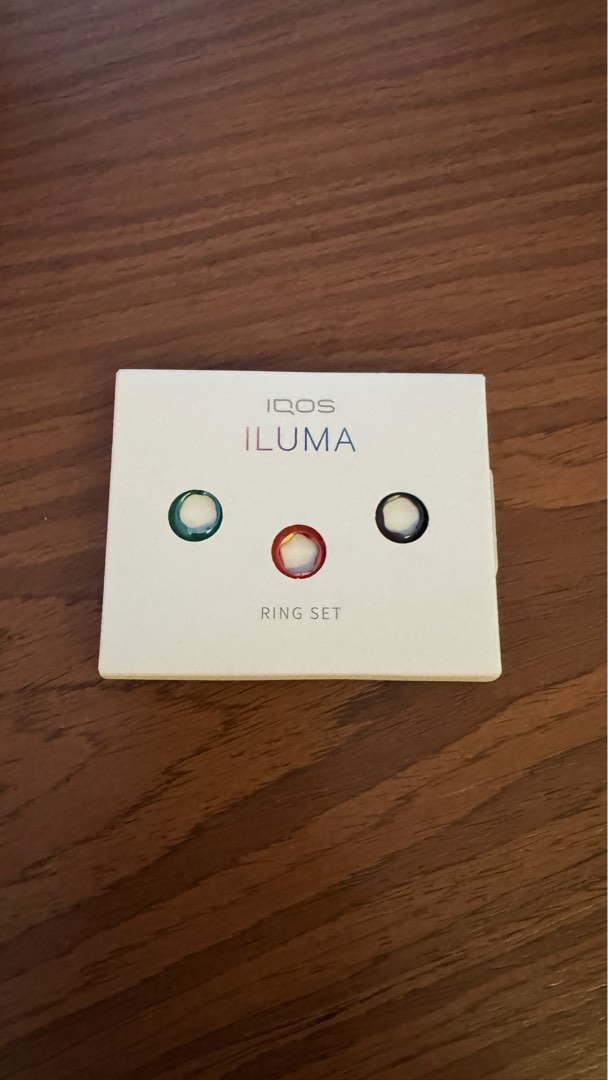 Iqos iluma ring set, Fesyen Pria, Aksesoris, Lainnya di Carousell