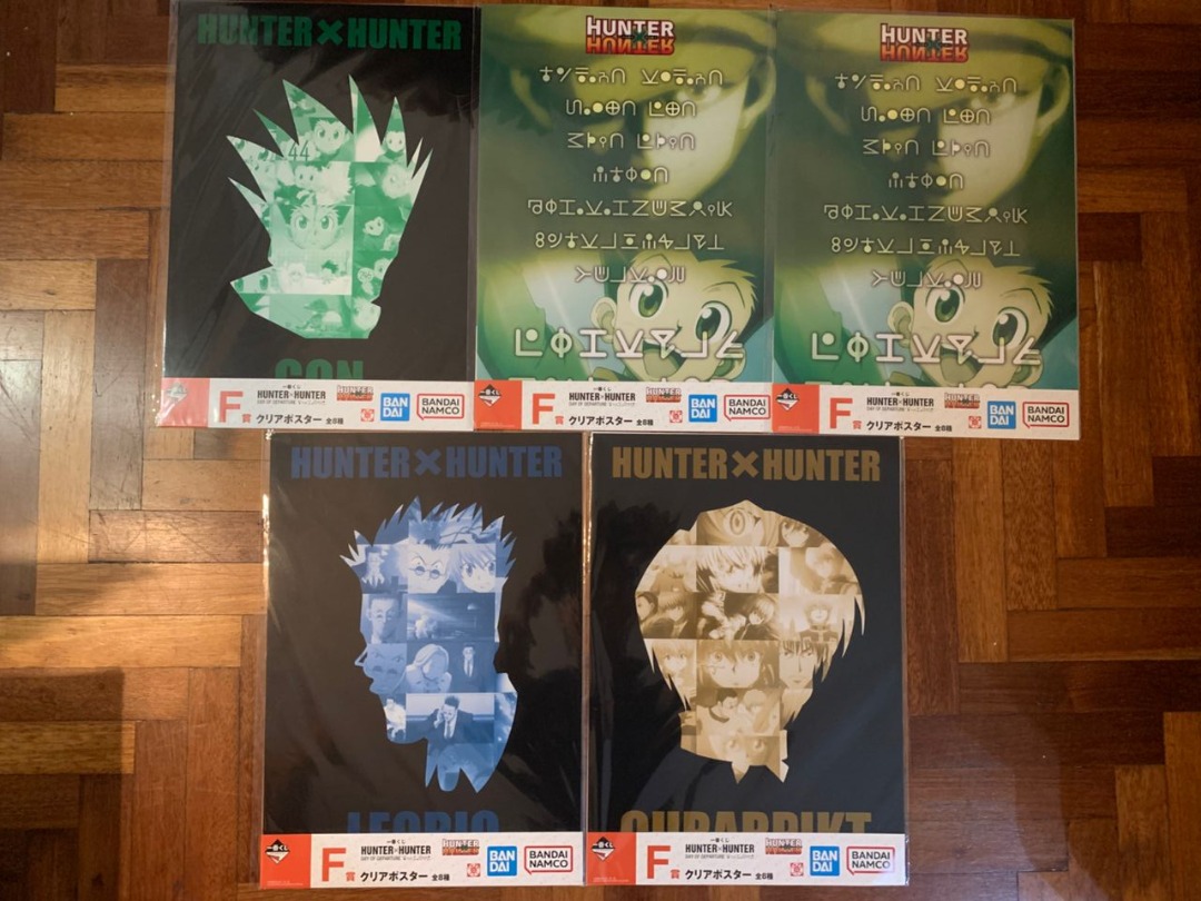 Japan Hunter x Hunter A3 Poster x 5, Hobbies & Toys, Collectibles ...