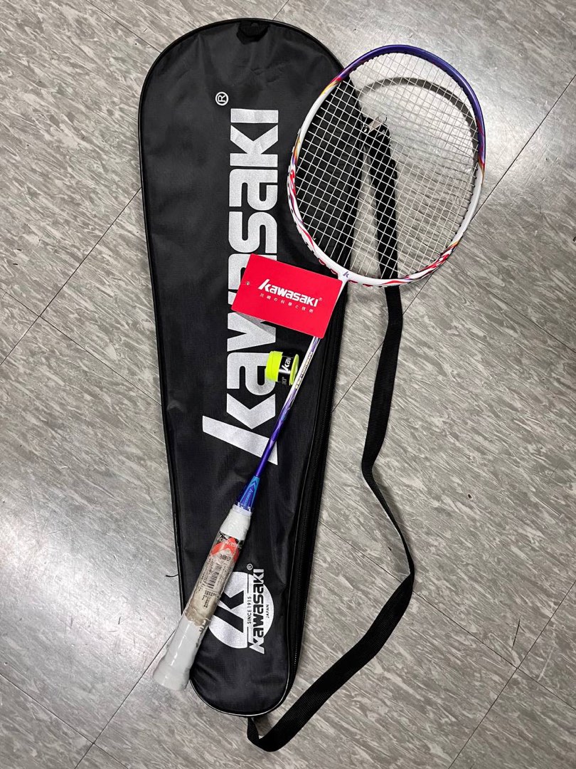 KAWASAKI Badminton Racket, Sports Equipment, Sports & Games, Racket and ...