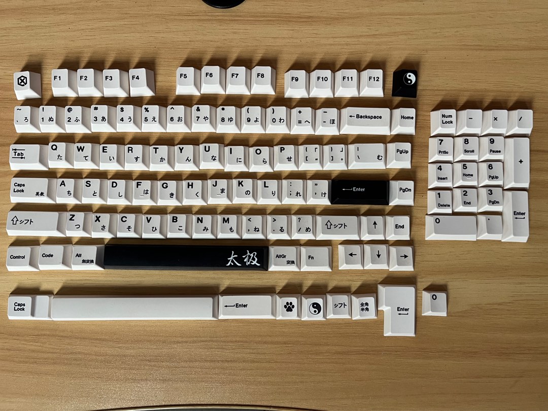 Keycaps japanese roots, Elektronik, Bagian Komputer & Aksesoris di ...