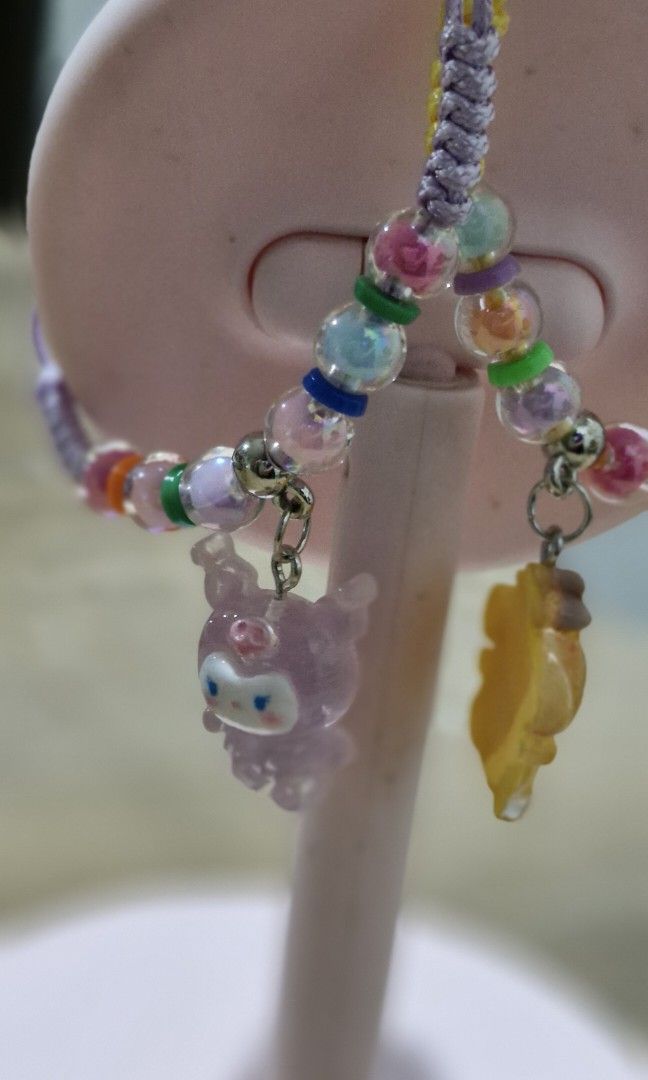 Kuromi & Pompompurin Bracelets, Women's Fashion, Jewelry & Organizers ...