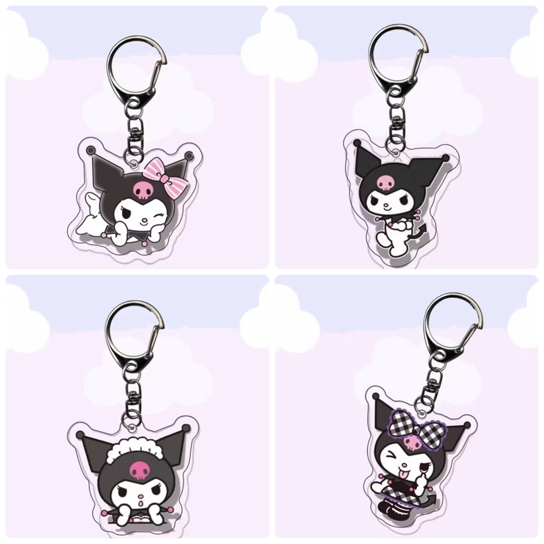 KUROMI KEYCHAIN, Hobbies & Toys, Toys & Games on Carousell