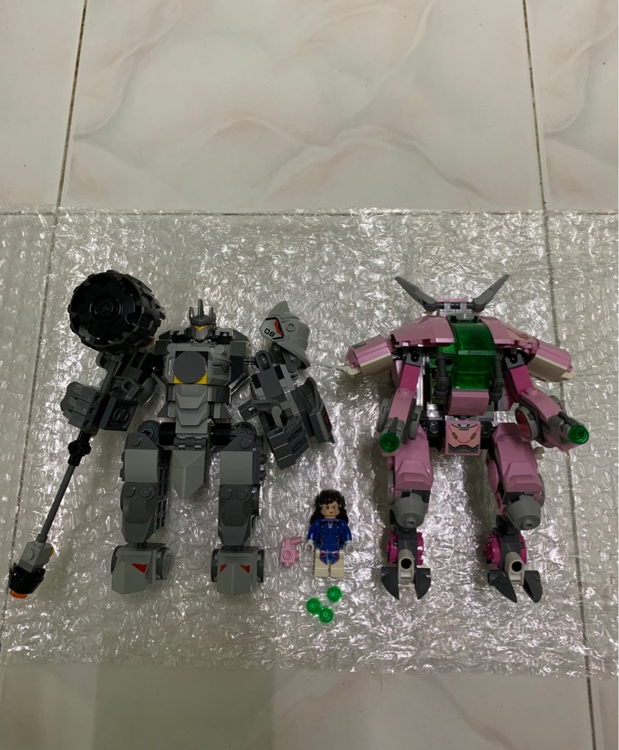Lego 75973 Overwatch D.VA & Reinhardt Mech, Hobbies & Toys, Toys ...
