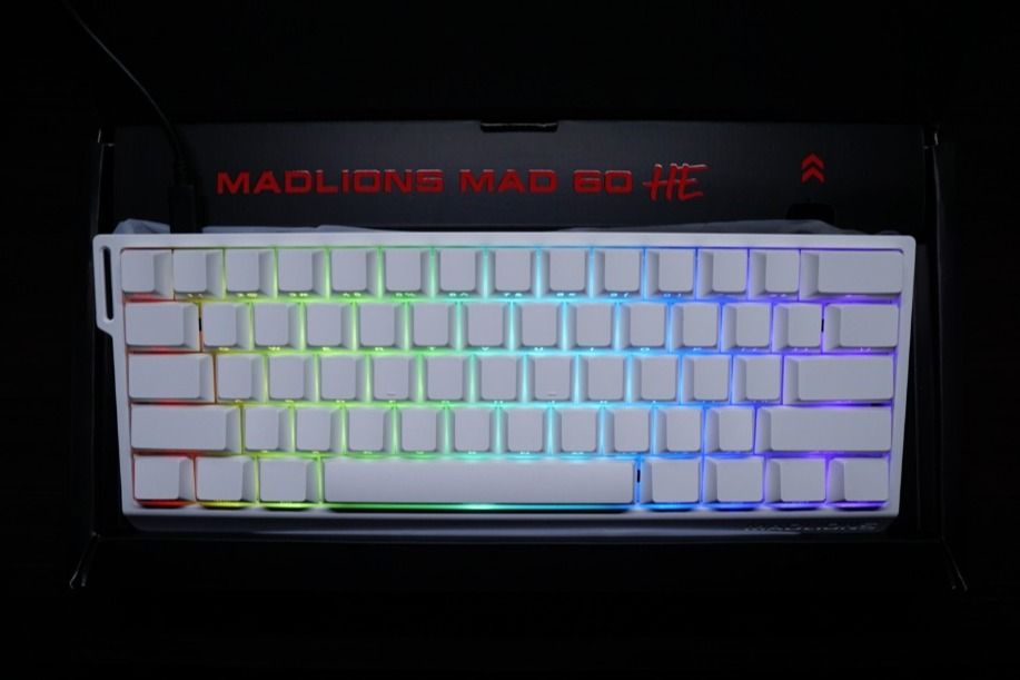 MAD60HE RGB Pro Clearance Sale! Madlions Hall Effect Gaming Keyboard ...