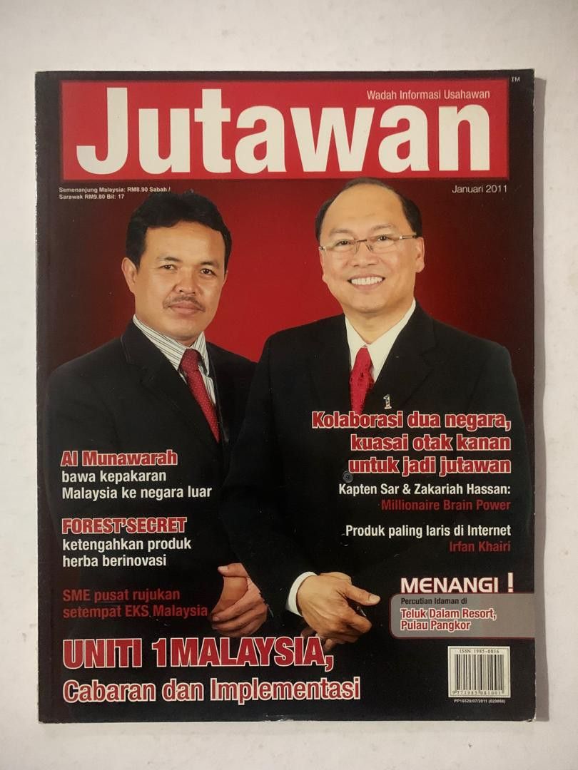 Majalah jutawan, Announcements on Carousell
