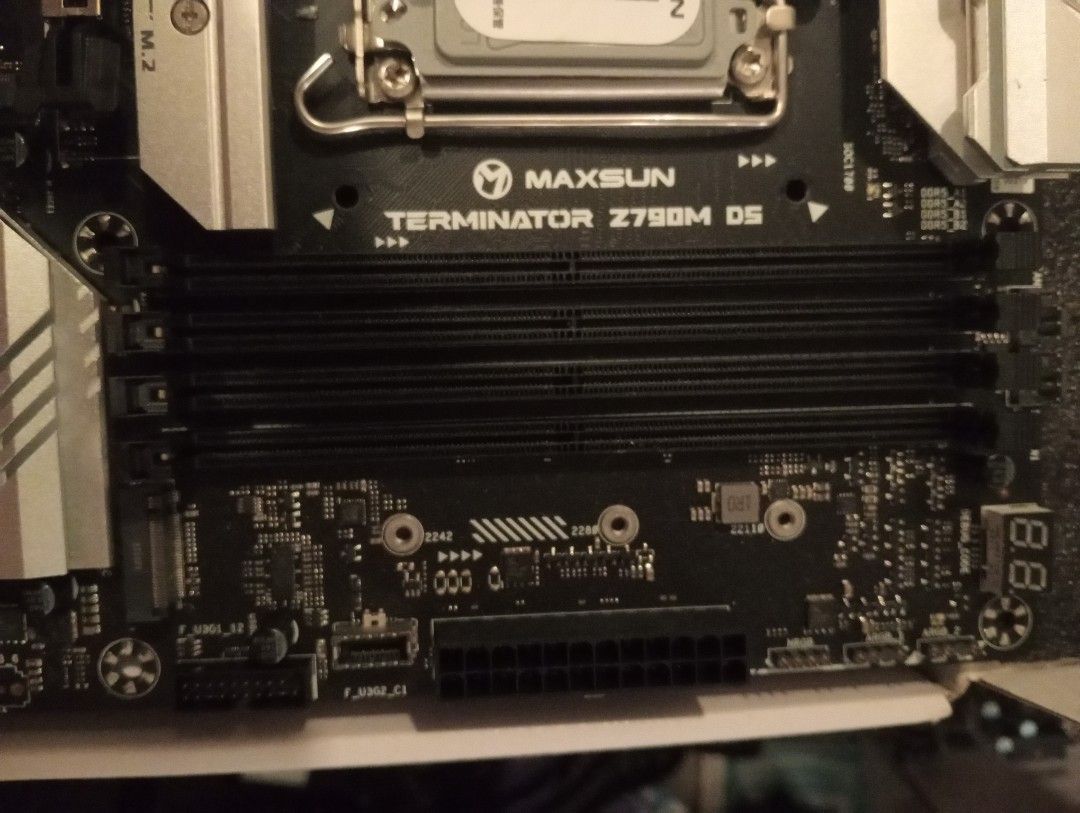 MAXSUN Z790M TERMINATOR D5 LGA 1700 DDR5 MOTHERBOARD WITH 5 SSD SLOTS 4 ...