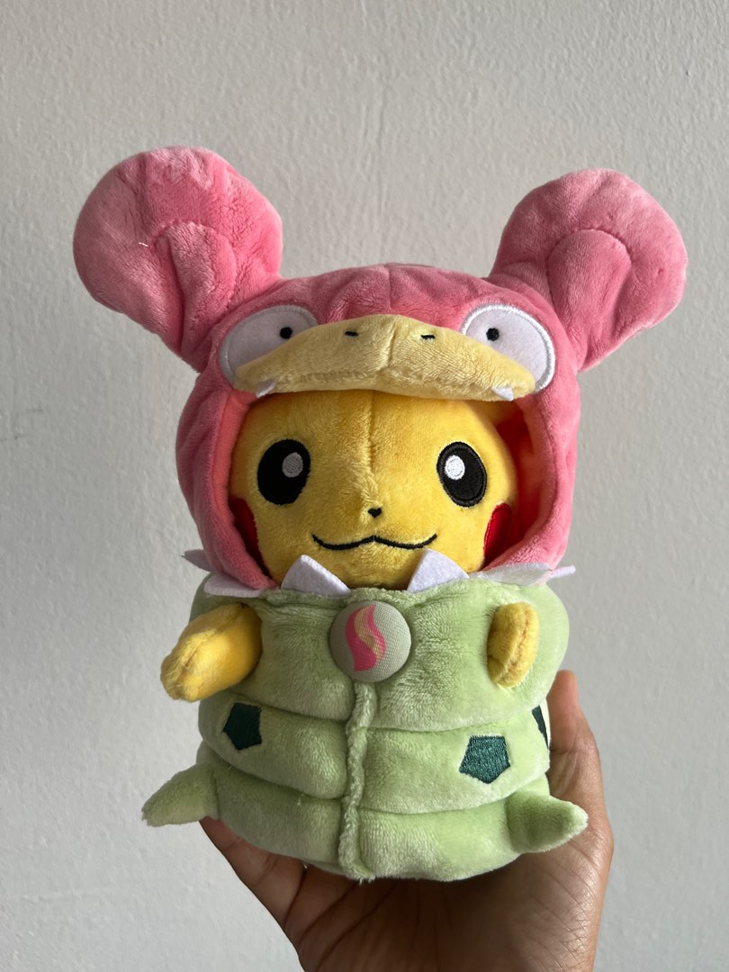 Mega Pikachu Plush Mega Slowking, Hobbies & Toys, Toys & Games on Carousell