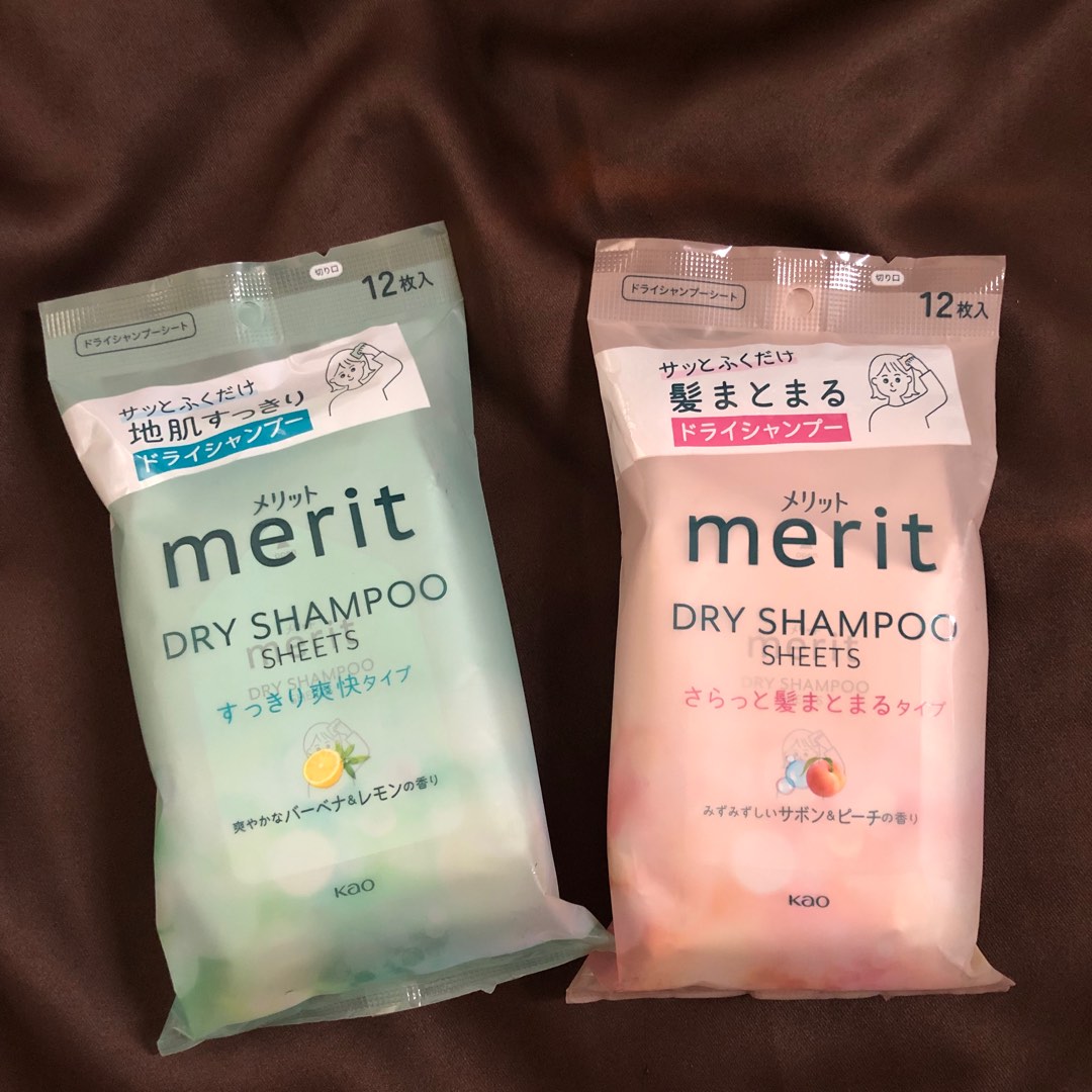 Merit Dry Shampoo Sheet, Beauty & Personal Care, Hair on Carousell