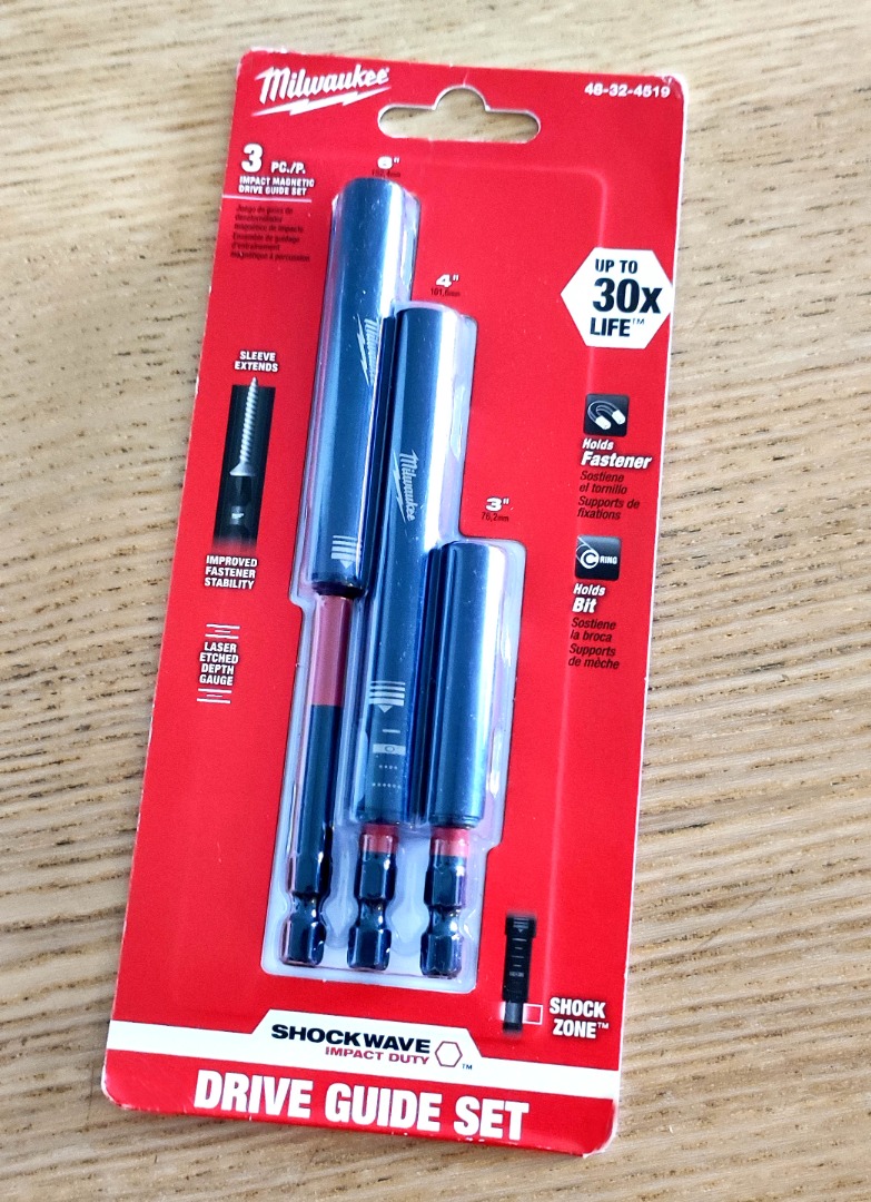 Milwaukee Drive Guide Set 3Pcs, Everything Else, Others on Carousell
