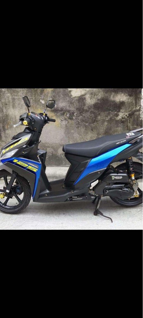 mio i 125 blue, Motorbikes, Motorbikes for Sale on Carousell