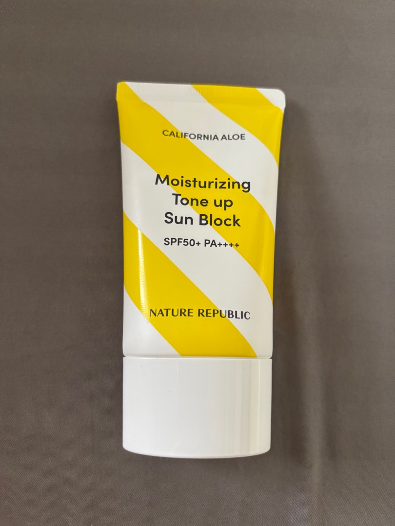 Nature Republic California Aloe sun block, Beauty & Personal Care, Face ...