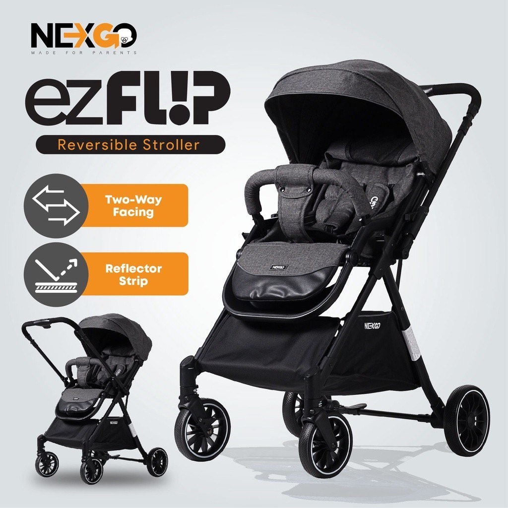 Nexgo Ez Flip Reversible Stroller, Babies & Kids, Going Out, Strollers ...