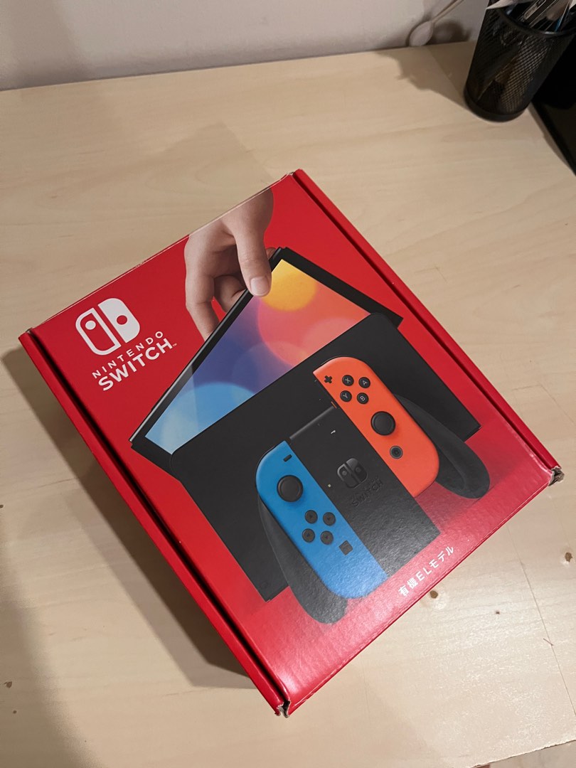 Nintendo Switch Neon OLED, Video Gaming, Video Game Consoles, Nintendo ...