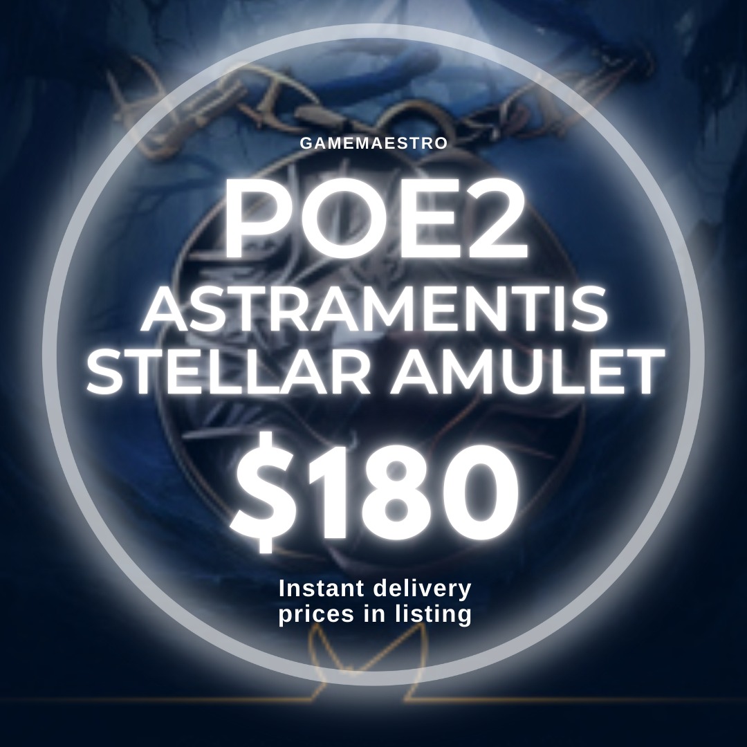 POE2 / POE 2 / Path of Exile 2 Astramentis Stellar Amulet CLEAN UNCORRUPTED, Video Gaming ...