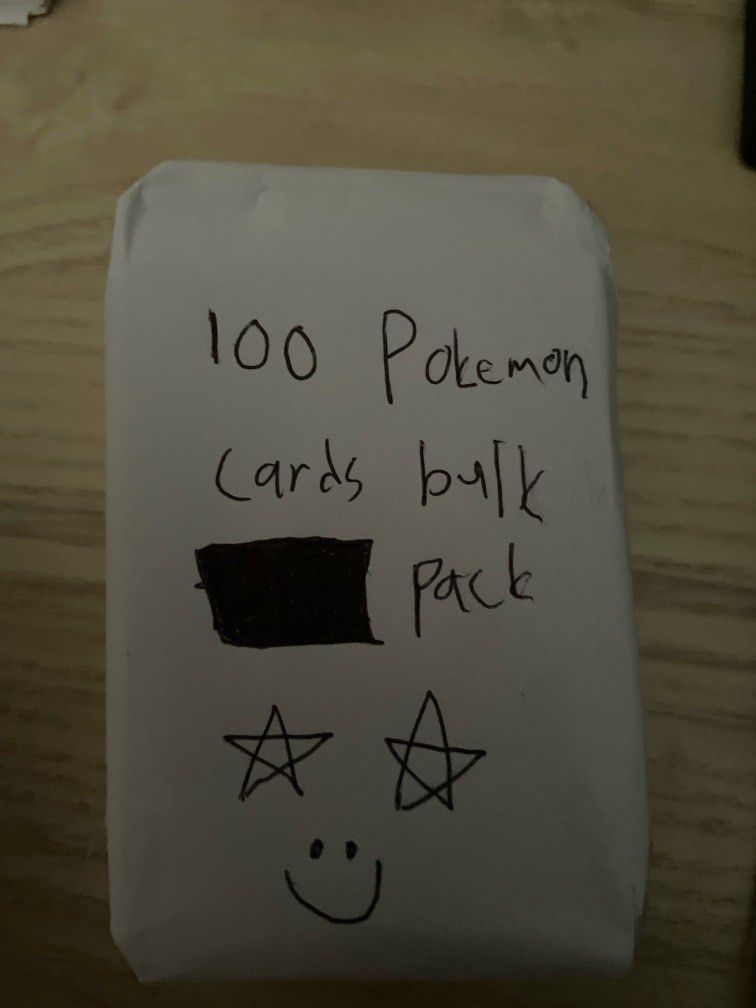 Pokemon Bulk (100 Cards), Hobbies & Toys, Toys & Games on Carousell