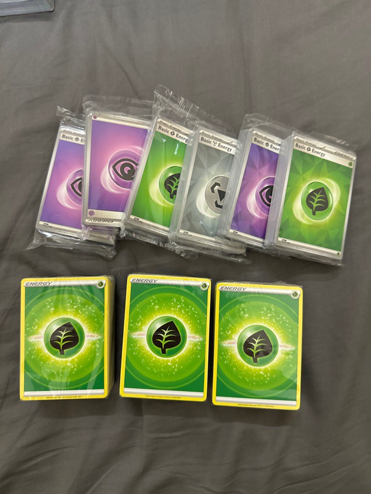 Pokemon Energy Card Packs, Hobbies & Toys, Toys & Games on Carousell