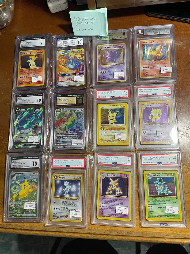 Pokemon Slabs for sale, Hobbies & Toys, Memorabilia & Collectibles ...