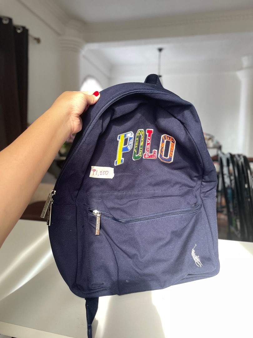 Polo Ralph Lauren backpack, Women's Fashion, Bags & Wallets, Backpacks on Carousell