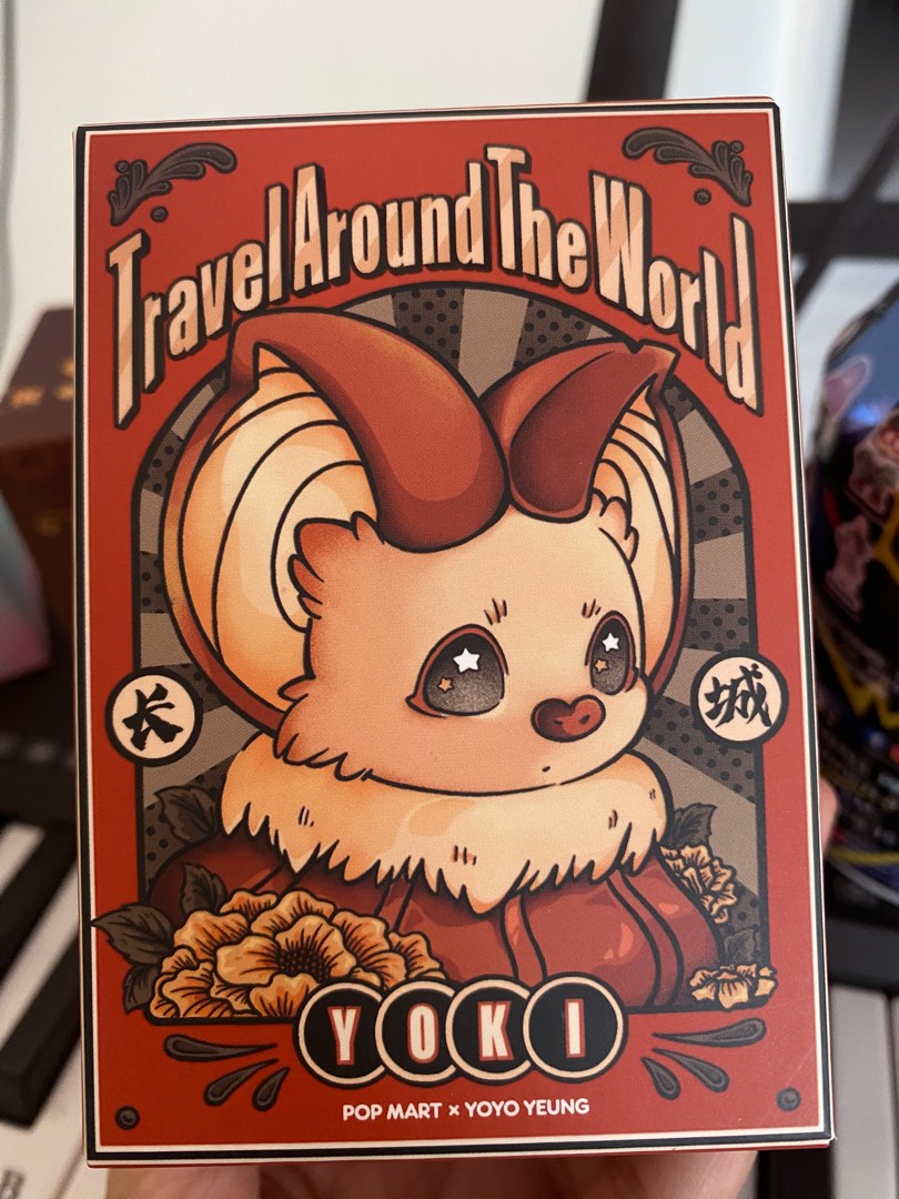 Pop Mart Yoki Around The World, Hobbies & Toys, Toys & Games on Carousell