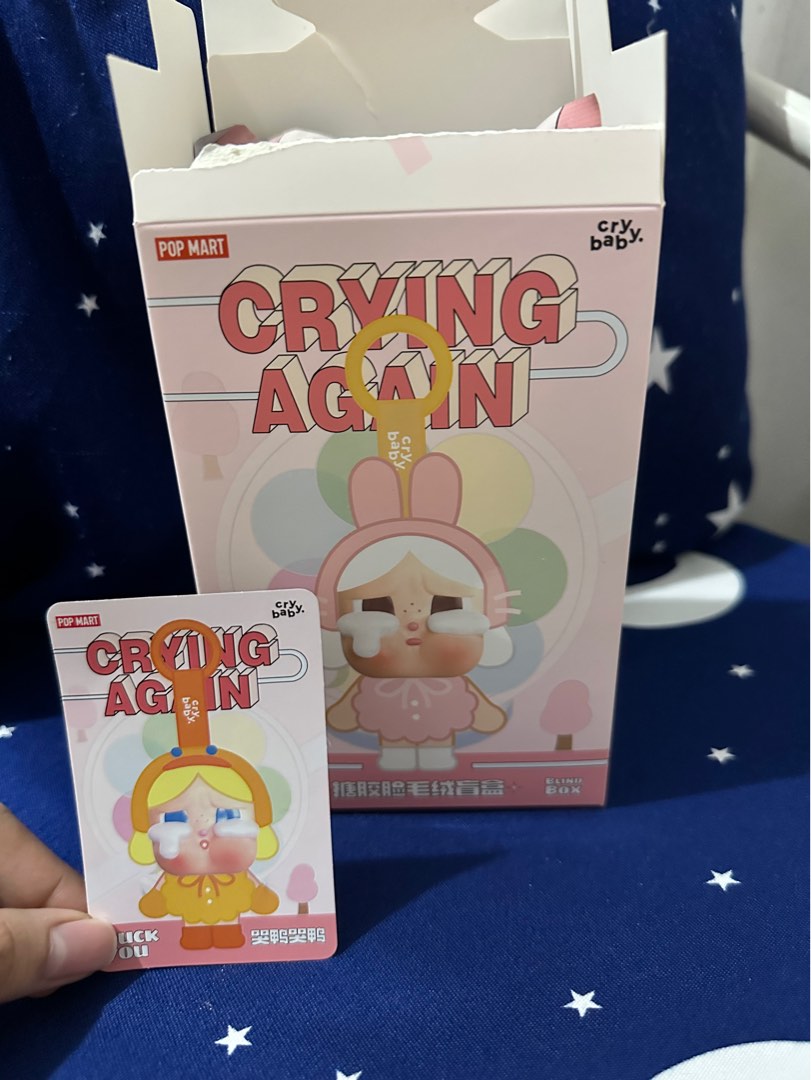 Popmart crying again - DUCK YOU, Hobbies & Toys, Toys & Games on Carousell