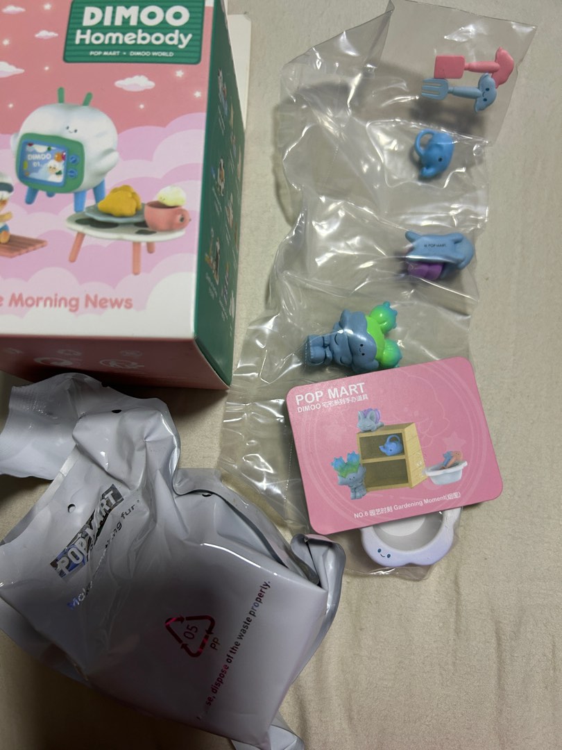 Popmart dimoo homebody series, Hobbies & Toys, Toys & Games on Carousell
