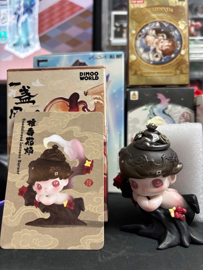 Popmart Dimoo Stories in a Cup Sandalwood Incense Burner, Hobbies ...