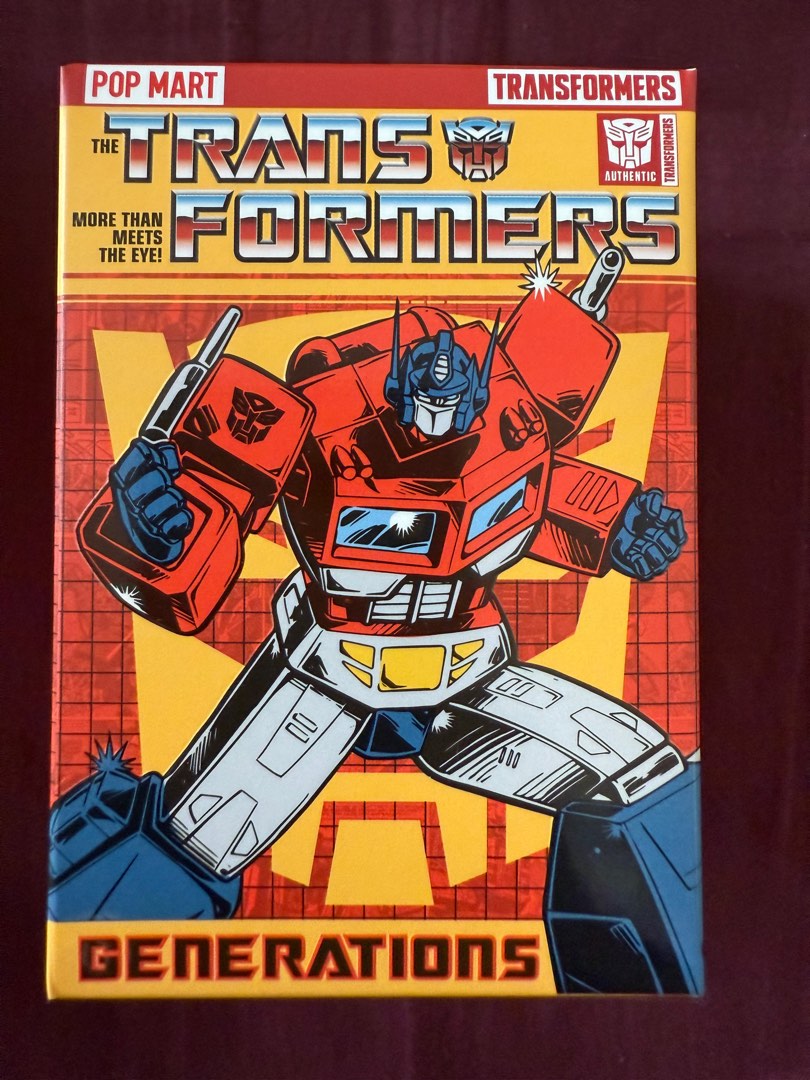 Popmart Transformers Generations Series Figures, Hobbies & Toys, Toys ...