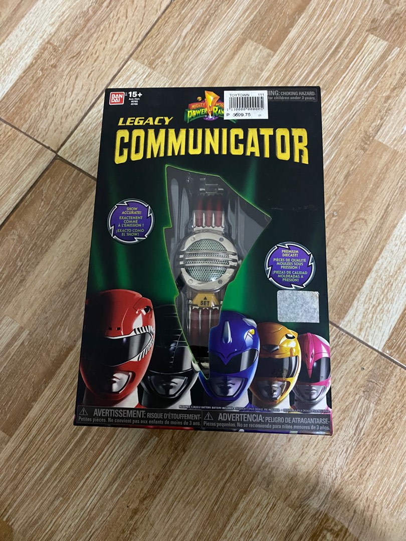 Power rangers legacy communicator, Hobbies & Toys, Toys & Games on ...
