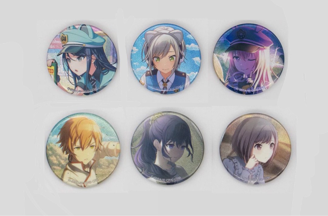 Project Sekai / Hatsune Miku Colourful Stage Glitter Badges (38a 37b ...