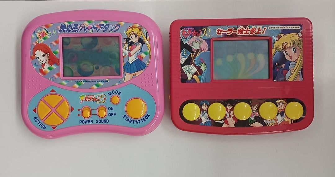 RETRO Sailor Moon Handheld Games Battery Operated (WORKING) VERY RARE ...