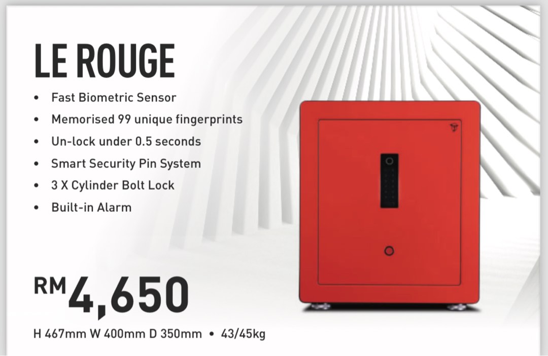 Safe box valor force, Furniture & Home Living, Security & Locks, Safe ...