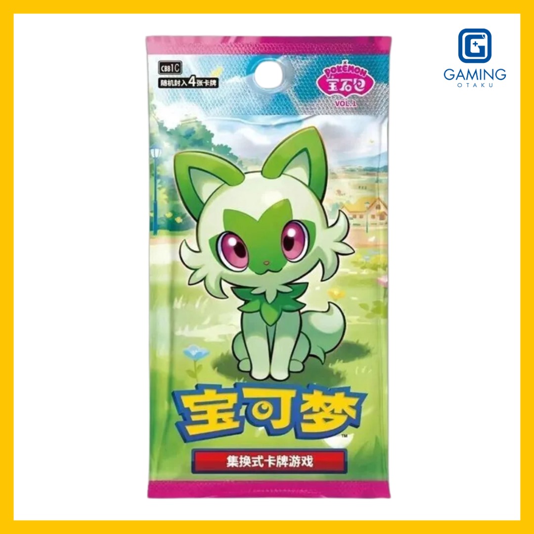 Simplified Chinese Pokemon Gem Pack CBB1C Booster Box (No promo pack ...