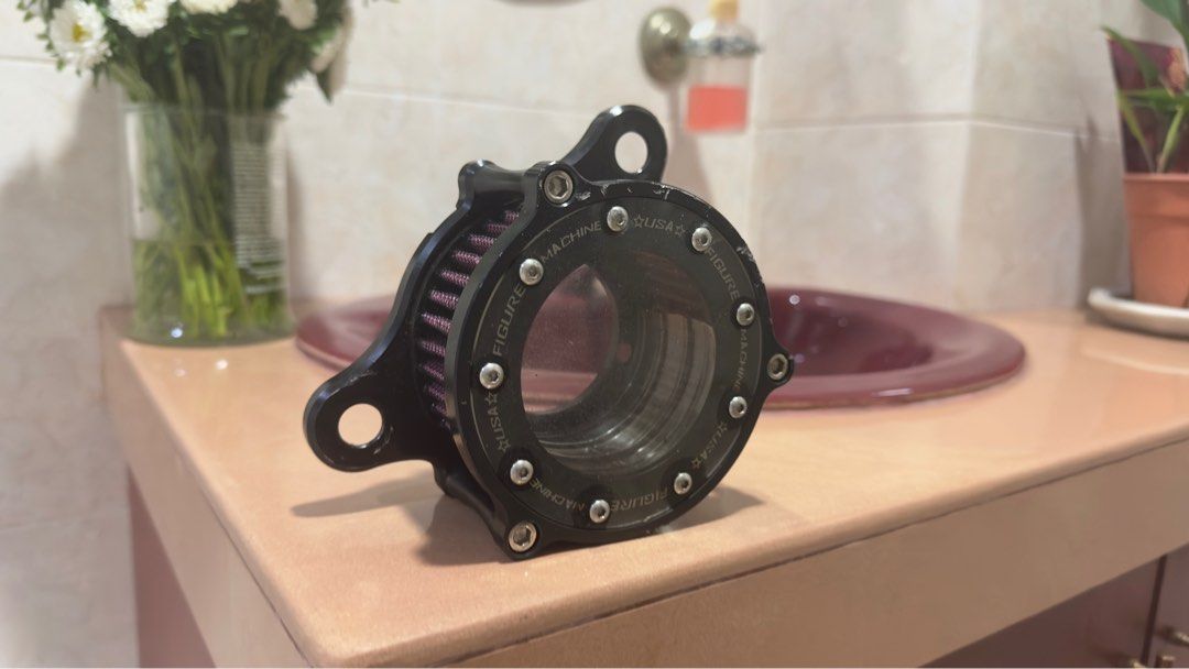 Single Carburetor filter glass air filter, Auto Accessories on Carousell