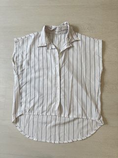 Striped Blouse G2000, Women's Fashion, Tops, Blouses on Carousell