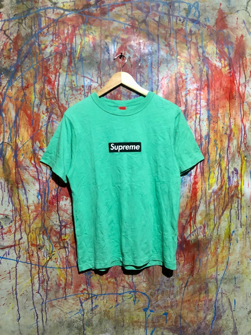 SUPREME NEO BOGO GREEN TSHIRT, Men's Fashion, Tops & Sets, Tshirts ...