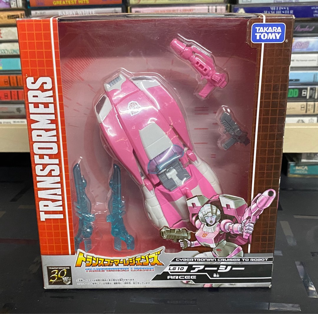 Takara TOMY Transformers Legends LG 10 Arcee Action Figure - Brand New ...